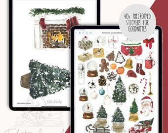 Christmas Digital Notebook - Etsy