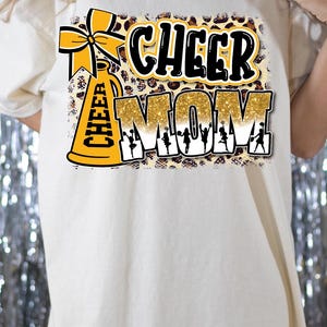 Cheer Mom Shirt, Cheer Mom Support, Cheer Mom Gift, Cheer Megaphone Bow ...