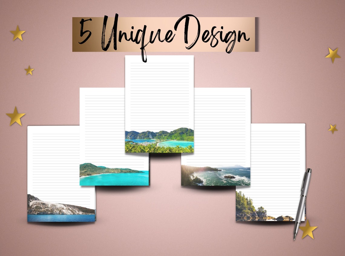 Printable Stationary Printable Paper Printable Stationery - Etsy