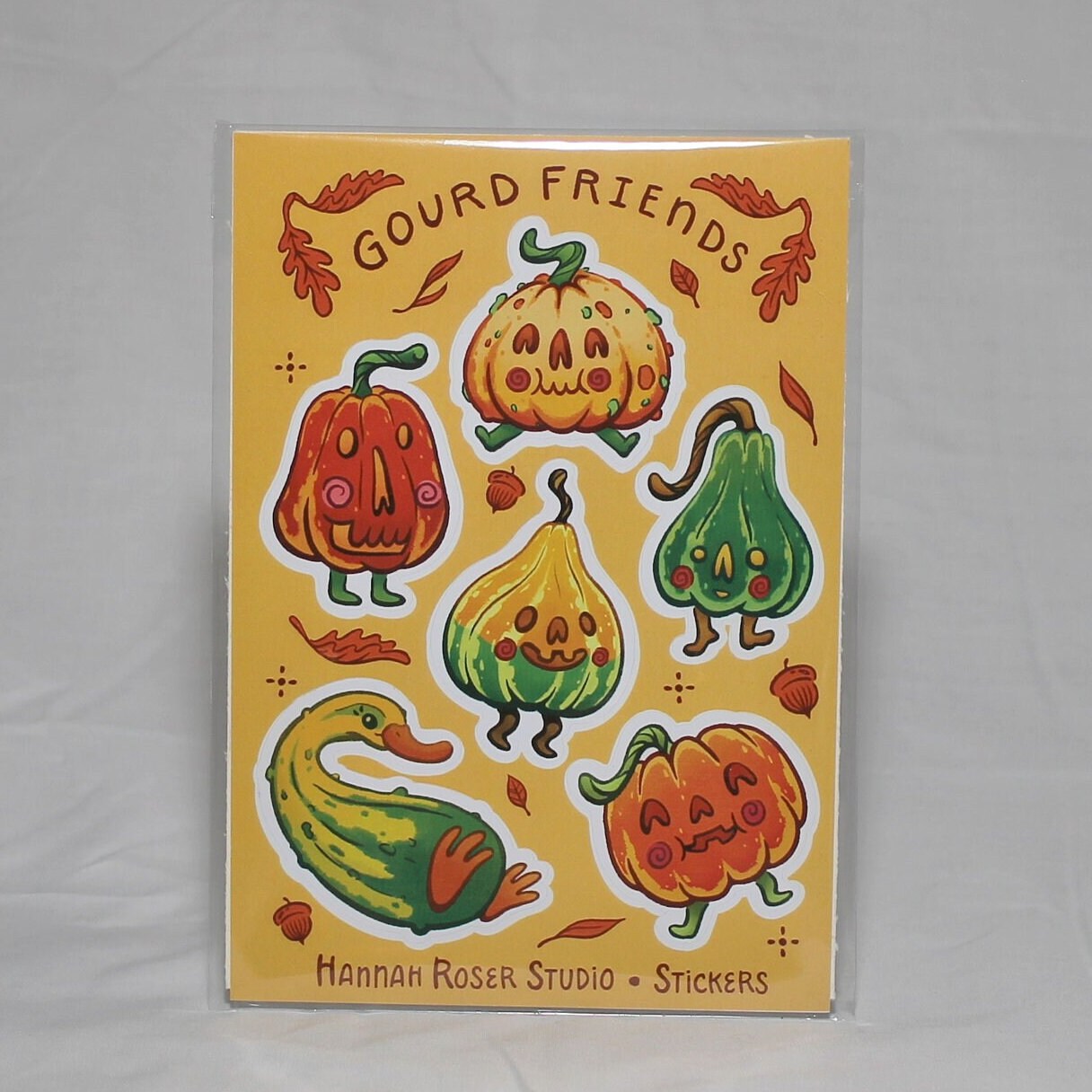 Gourd Friends Stickers Set - Etsy