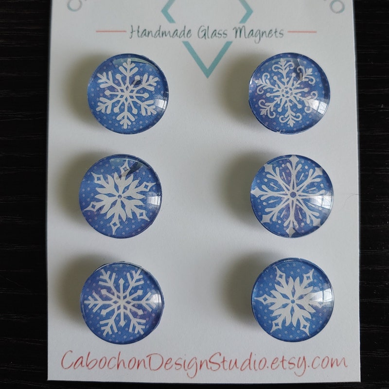 Snowflake Magnet Custom - Etsy