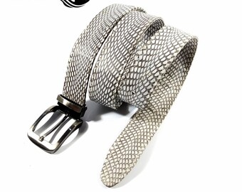 Snake Skin Belt | Etsy