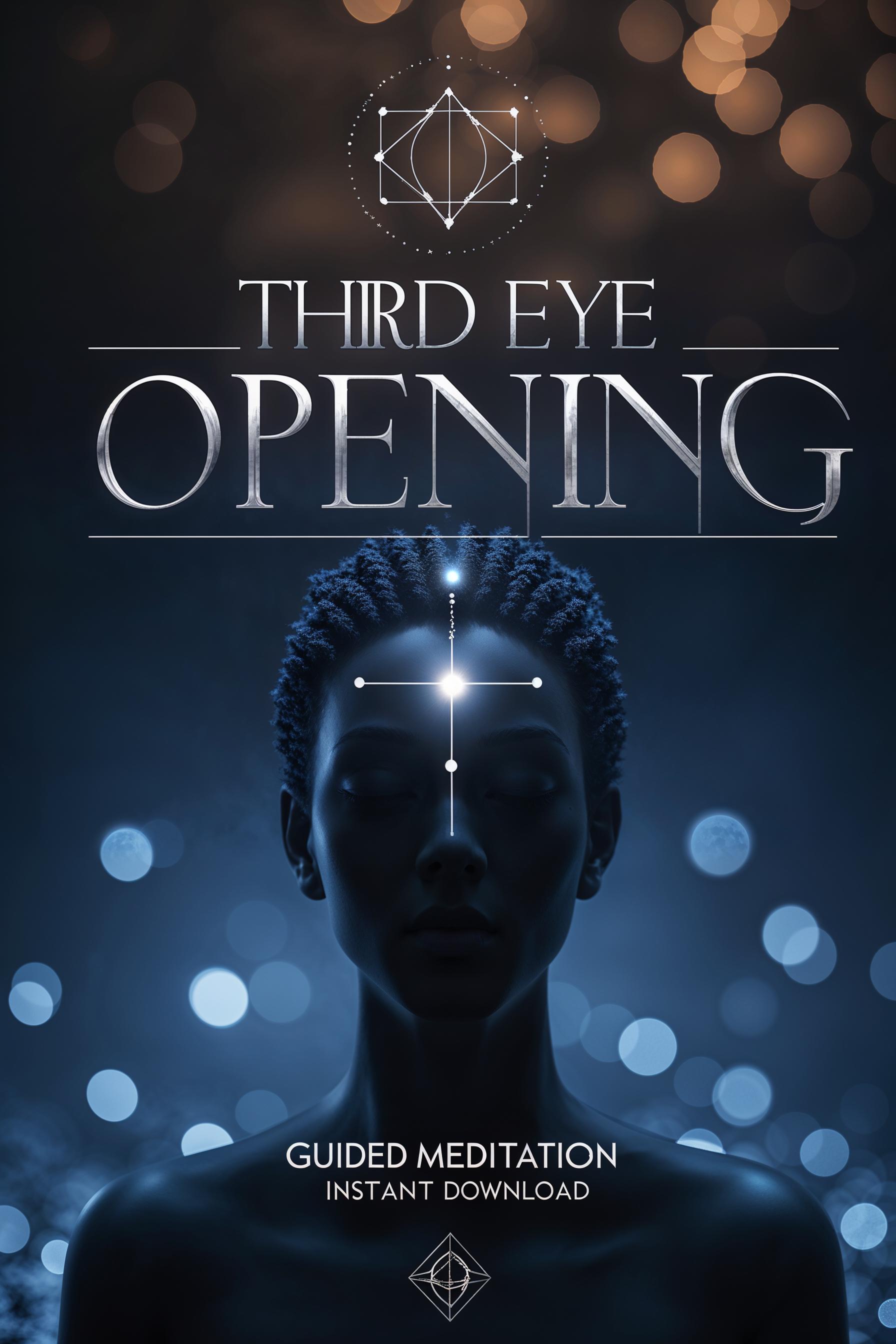 Third Eye Opening Guided Meditation Instant Download - Etsy