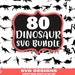 Dinosaur SVG Bundle, Svg Files for Cricut, Dinosaur Svg, Dino Svg, Dino ...