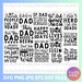 30 Dad SVG Bundle Fathers Day Svg Daddy Svg Dad Life Svg Papa SVG ...