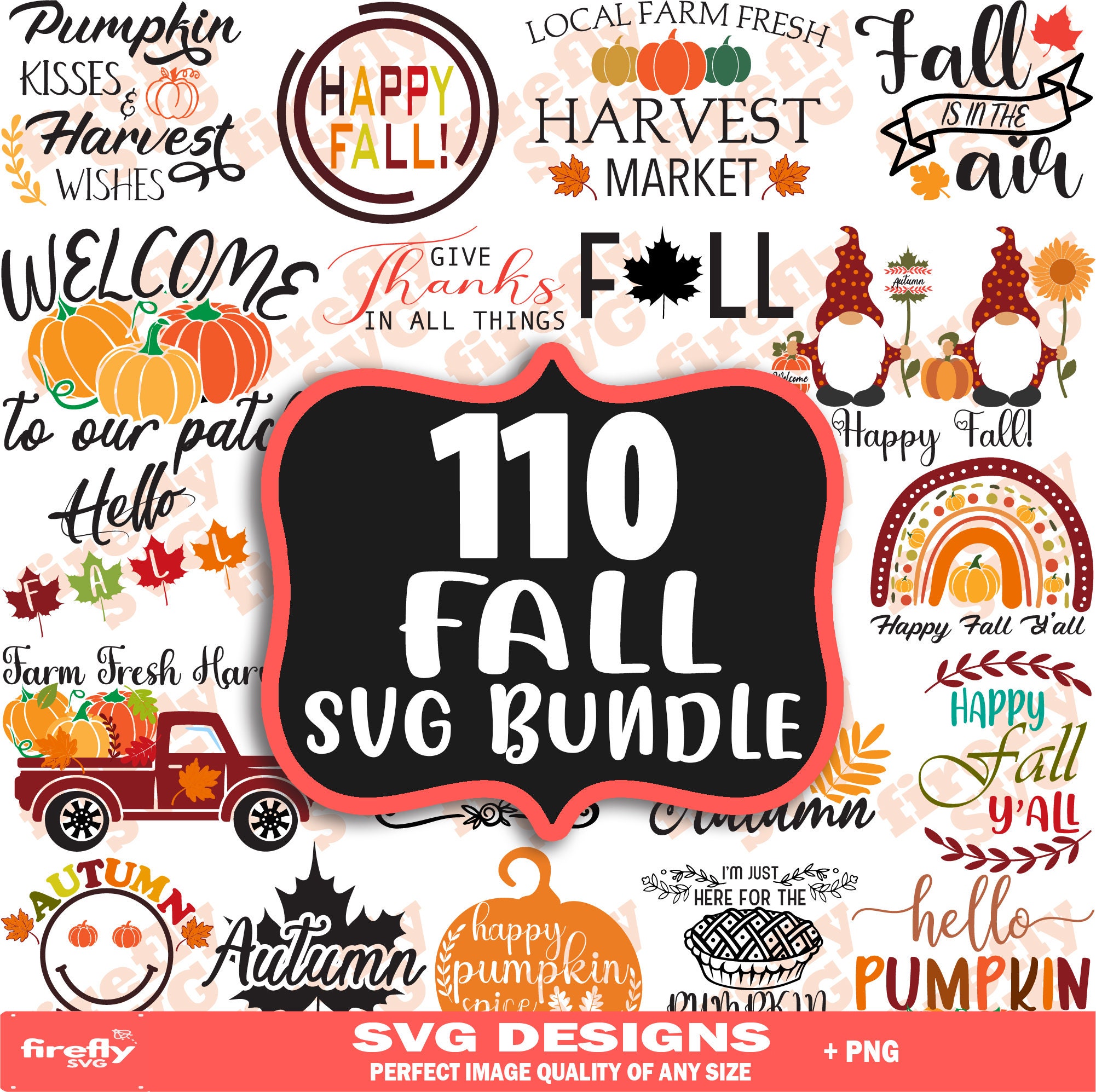 Fall SVG Bundle, Fall Svg, Happy Fall Svg, Autumn Svg, Thanksgiving Svg ...