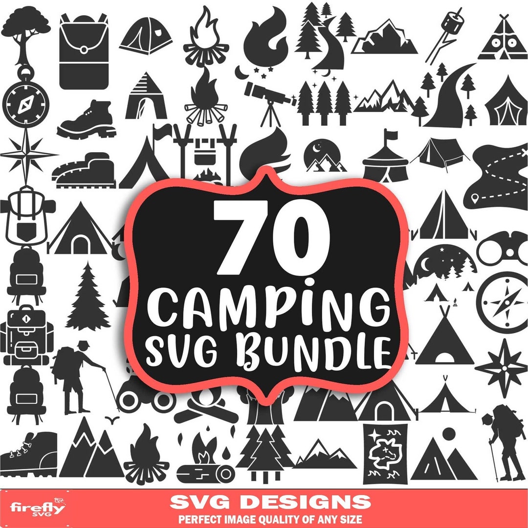 Camping SVG Bundle camping svg camper svg happy camper svg - Etsy México