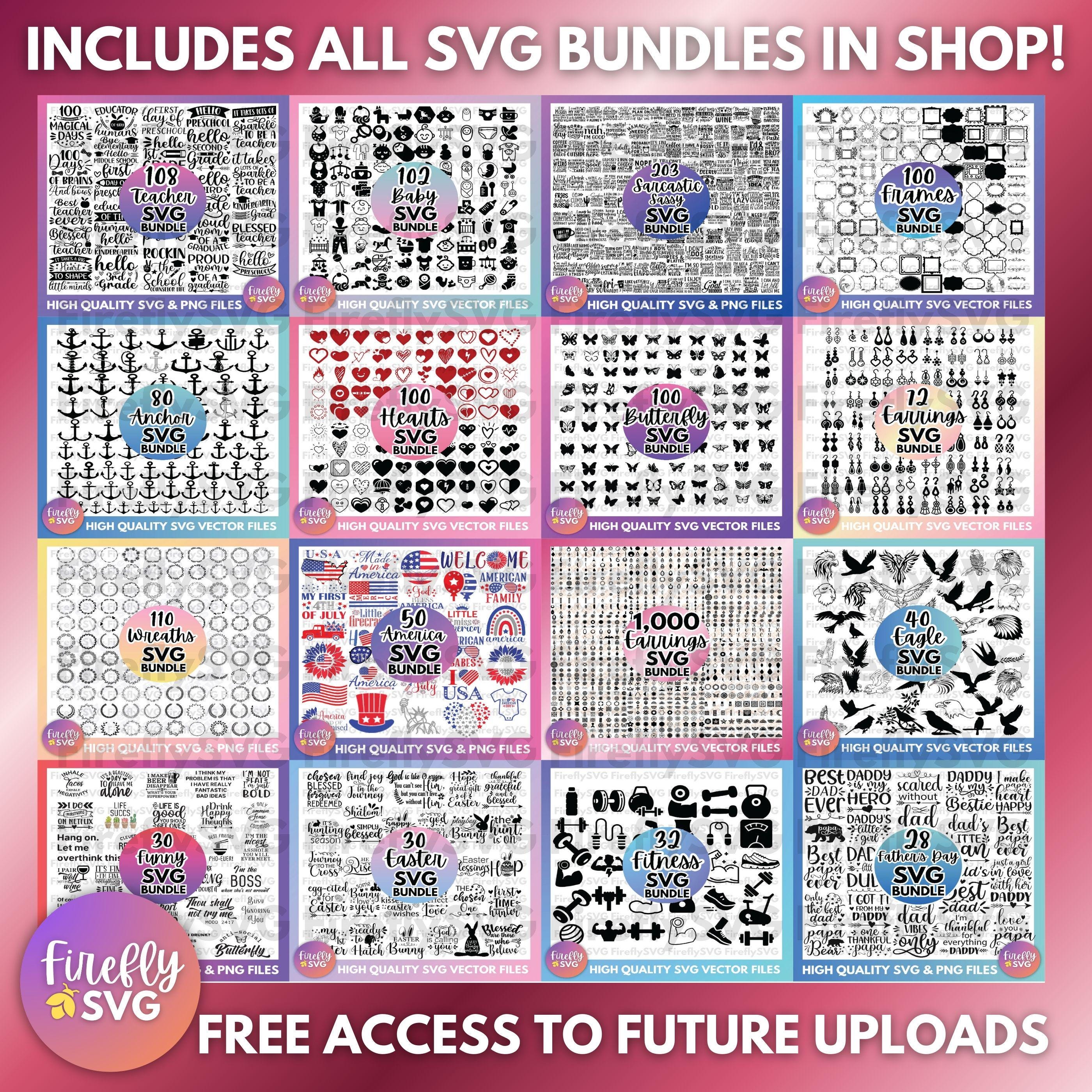 All Files Mega SVG Bundle for Cricut Svg Design Bundle Svg Funny Svg ...