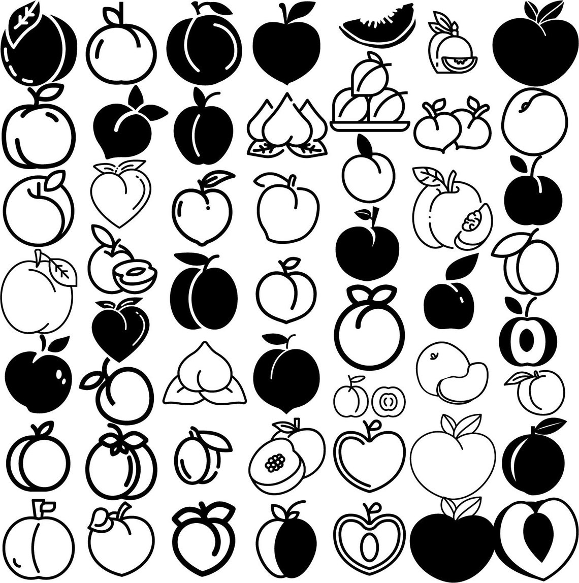 Peach SVG Bundle, Peach Svg Cricut, Peach Svg, Instant Download ...