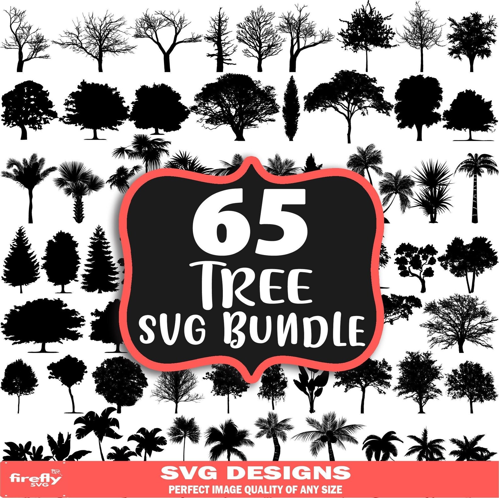 Tree SVG Bundle Tree Svg Pine Tree Svg Forest Svg Tree - Etsy