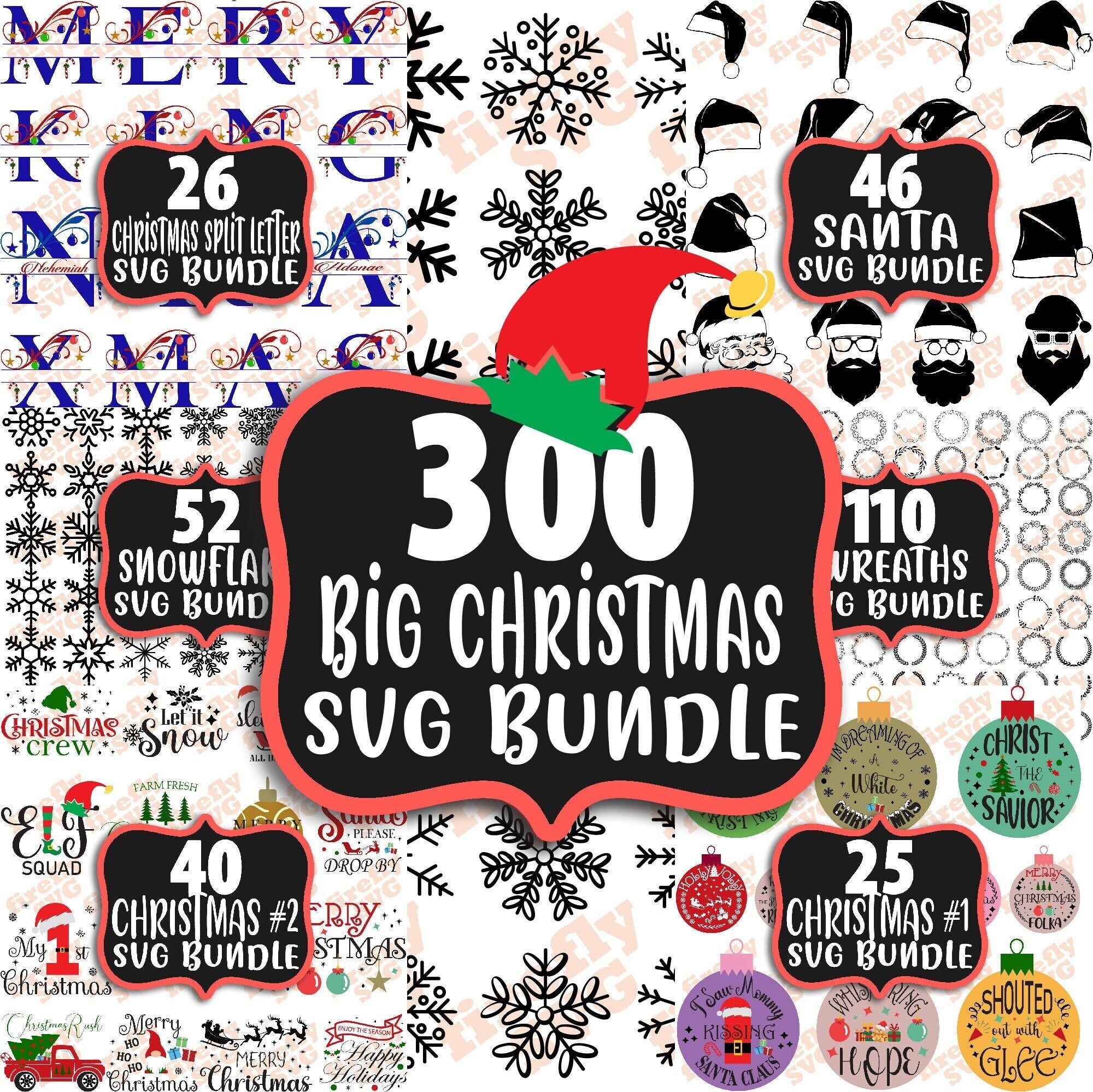 Christmas SVG Bundle, Merry Christmas Svg, Christmas Svg, Winter Svg ...