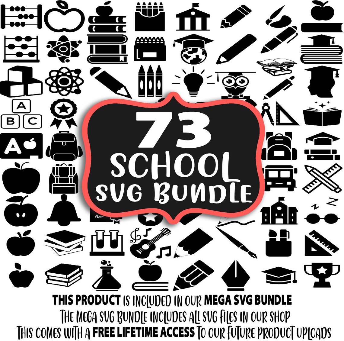School SVG Bundle, School Svg, Teacher Svg, First Day of School, Svg ...