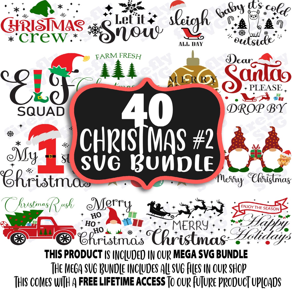Christmas SVG Bundle, Merry Christmas Svg, Christmas Svg, Winter Svg ...