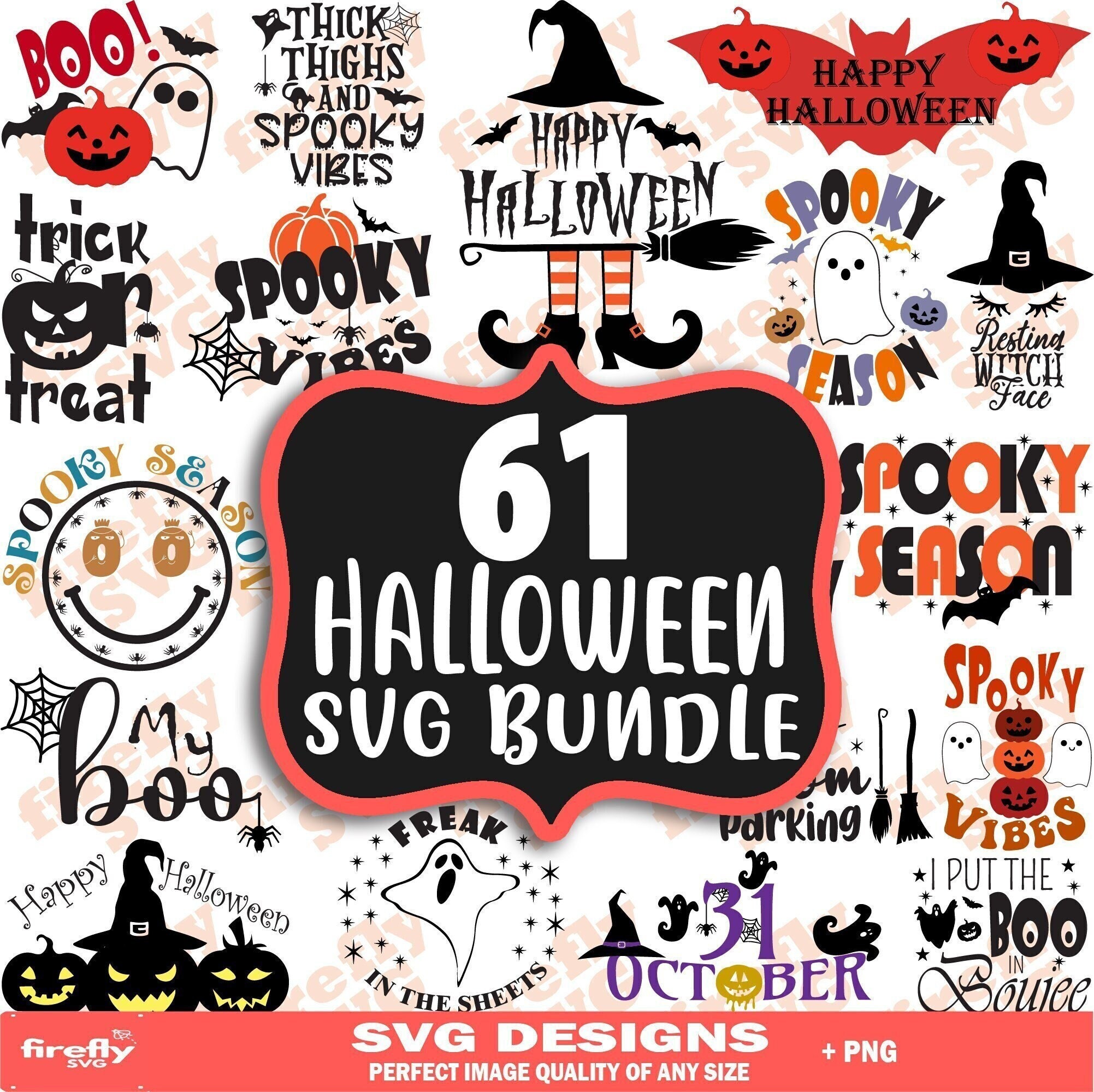 Halloween SVG Bundle Halloween Svg Witch Svg Ghost Svg Halloween Shirt ...