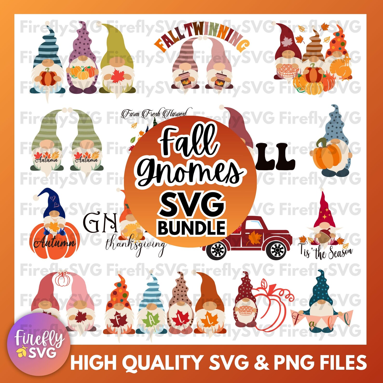 Fall Gnomes SVG Bundle, Fall Svg, Gnomes, Autumn Gnomes Svg, Hello Fall ...