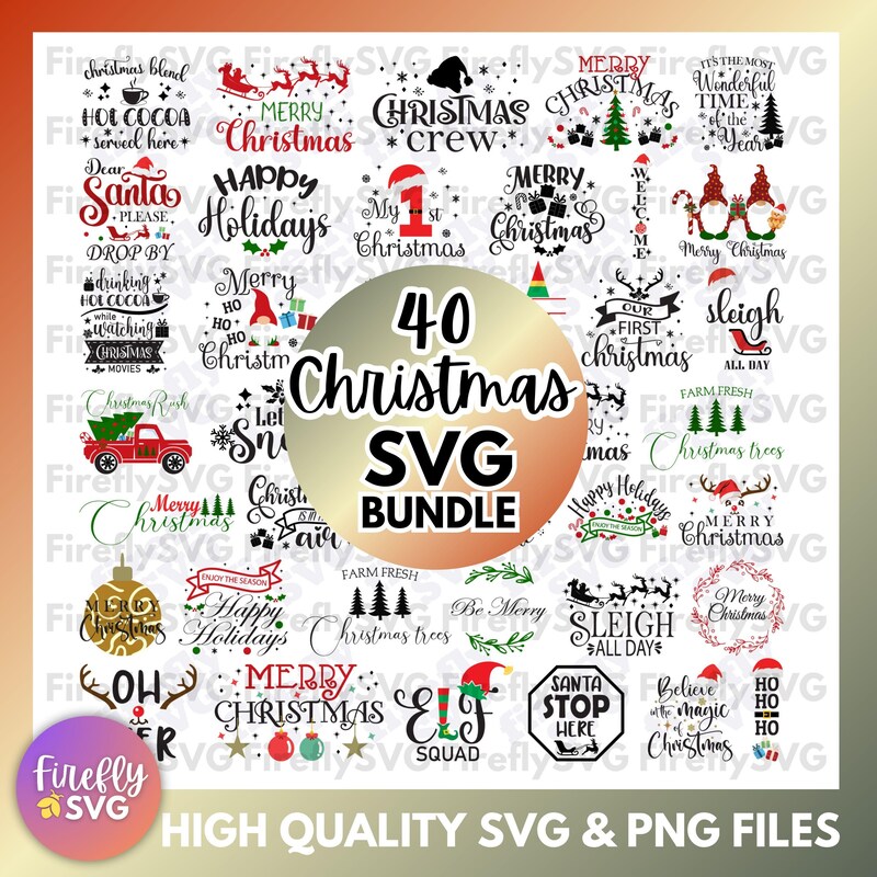 Christmas Svg - Etsy