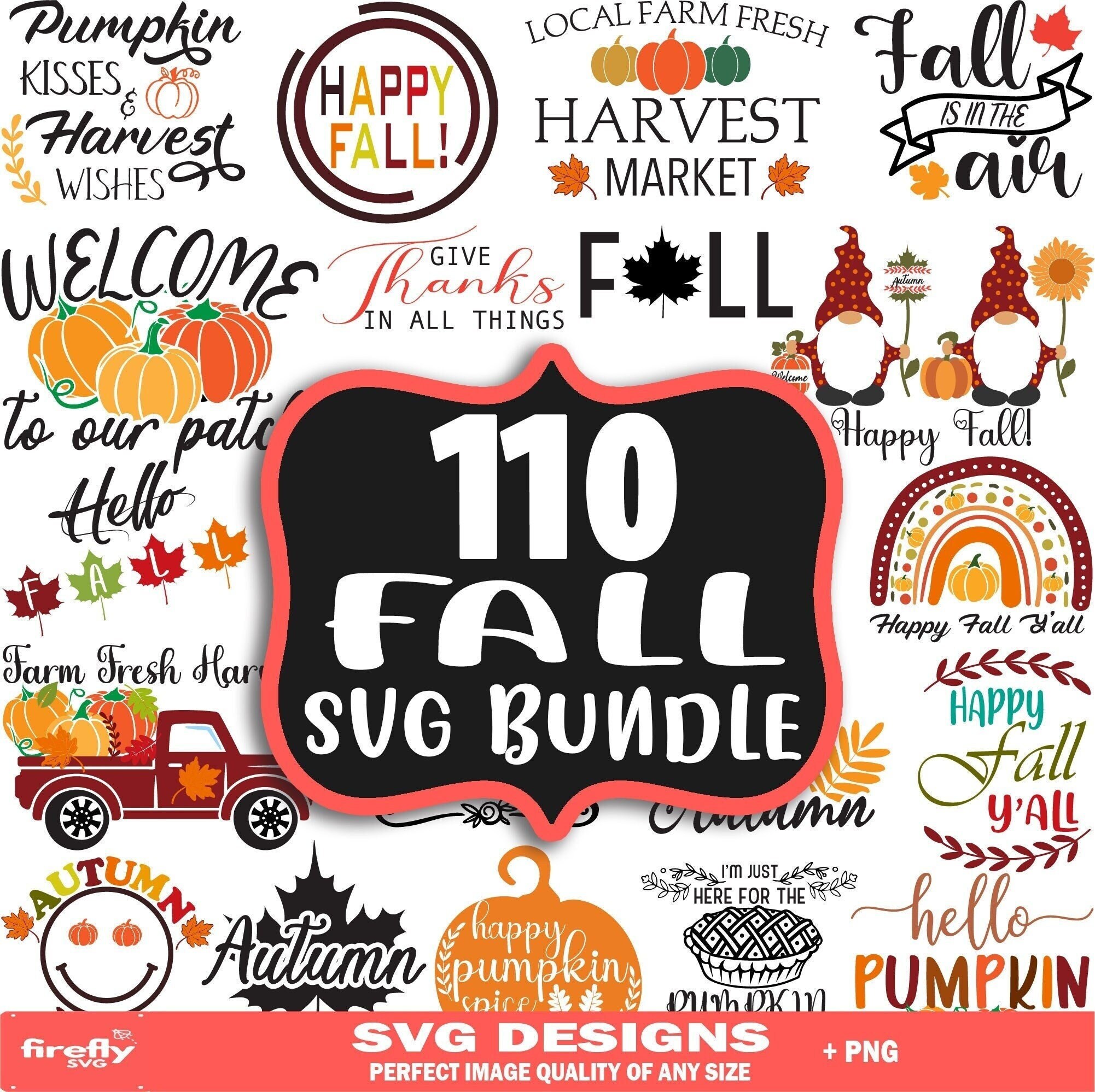Fall SVG Bundle Fall Svg Happy Fall Svg Autumn Svg - Etsy