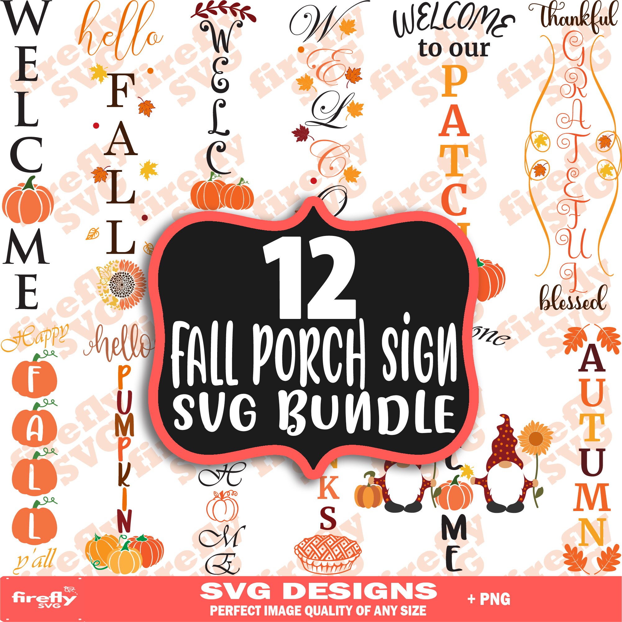 Fall SVG Bundle, Fall Svg, Happy Fall Svg, Autumn Svg, Thanksgiving Svg ...