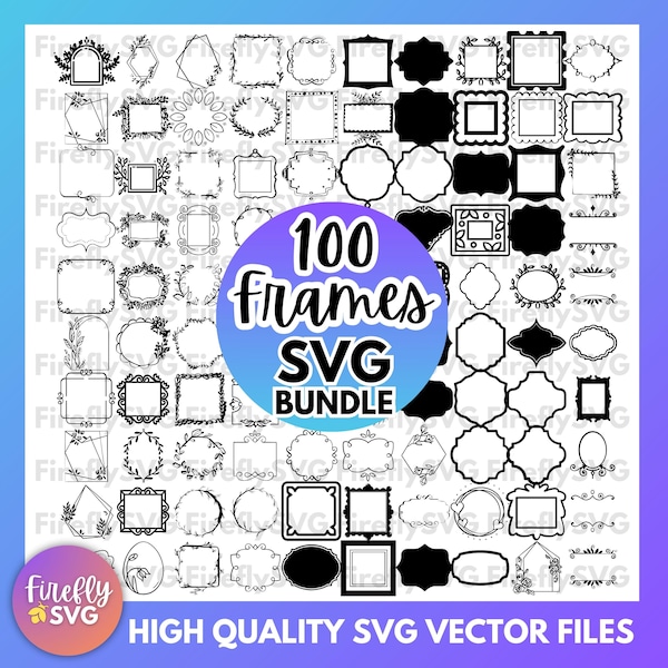 Frame Svg - Etsy
