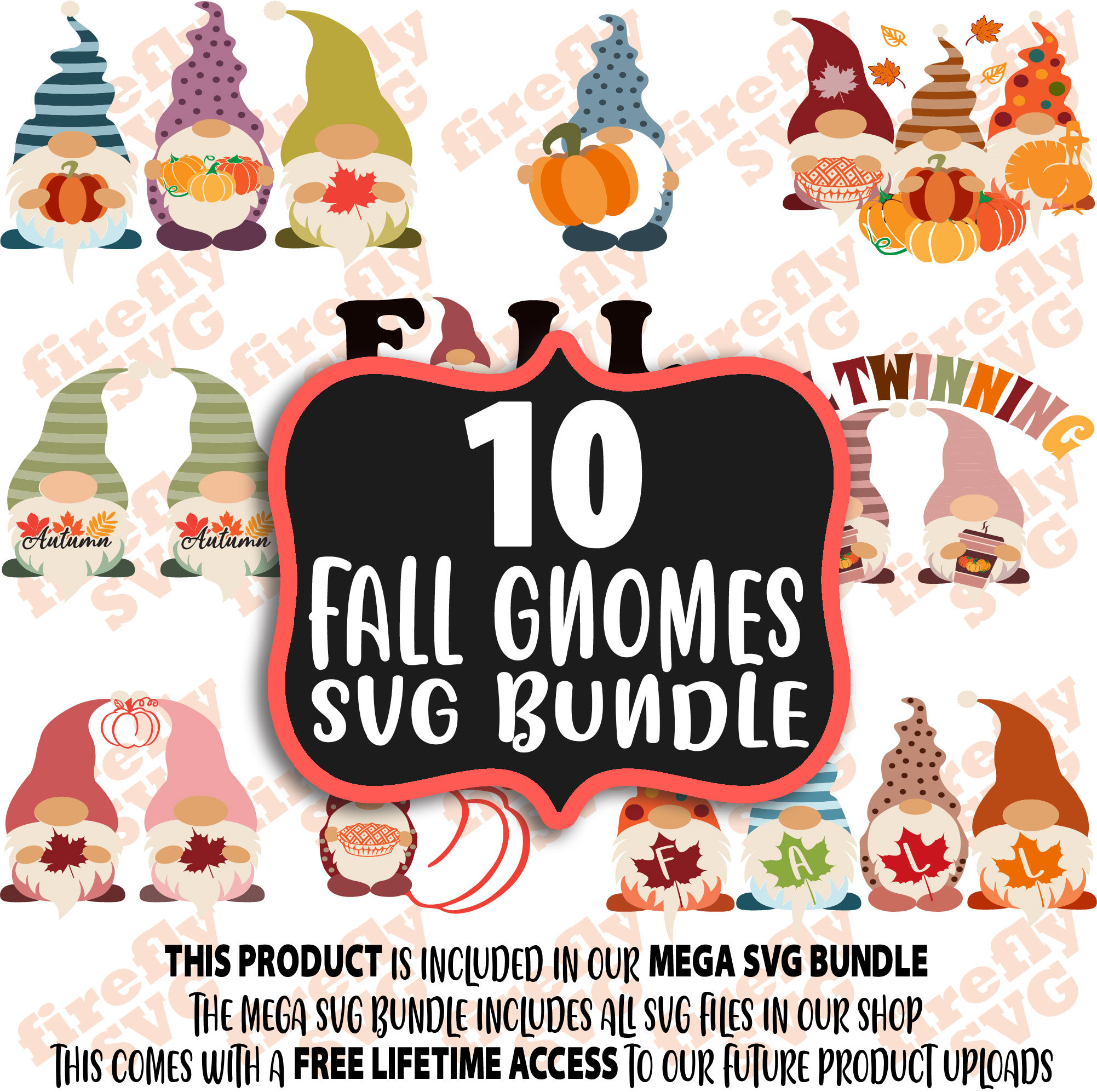 Fall Gnomes SVG Bundle Fall Svg Gnomes Autumn Gnomes Svg - Etsy