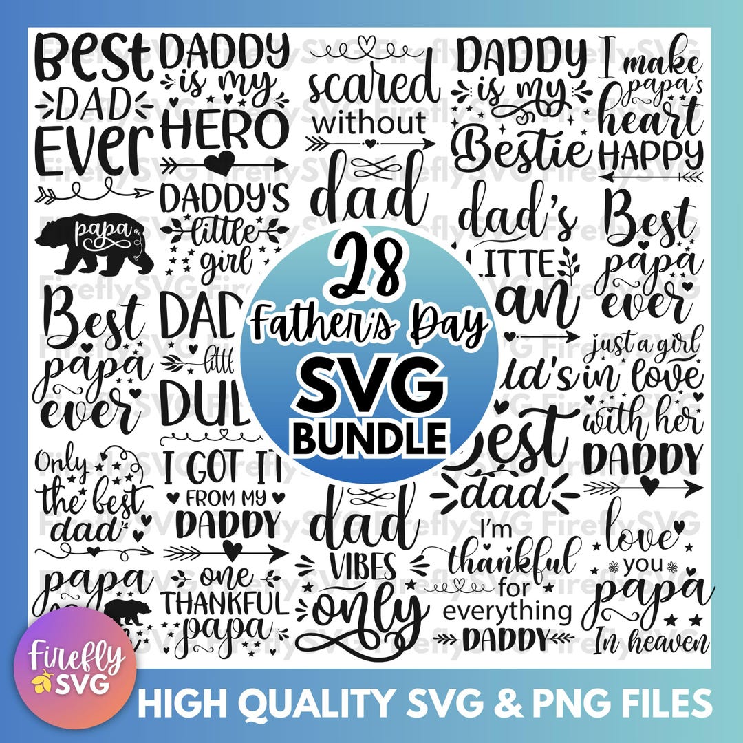 Fathers Day SVG Bundle, Dady Svg, Svg, Dad Svg, Svg Bundle, Svg Files ...