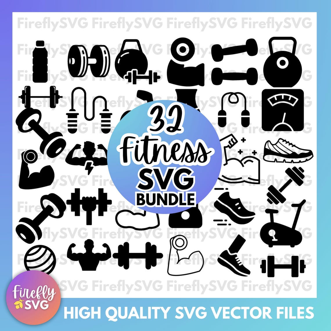 Gym SVG Bundle, Gym Svg, Workout Svg, Fitness Svg, Exercise Svg ...