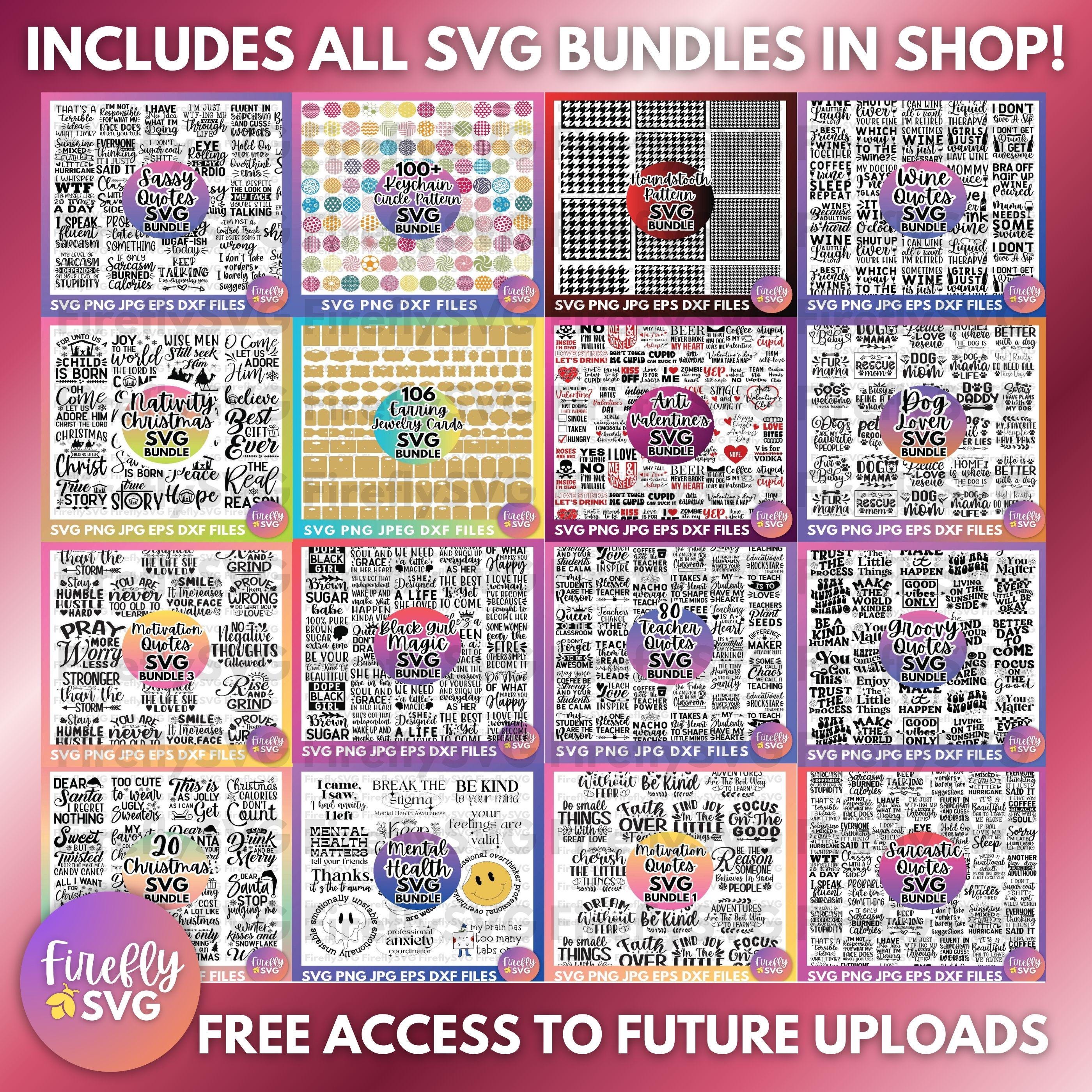 All Files Mega SVG Bundle for Cricut Svg Design Bundle Svg Funny Svg ...