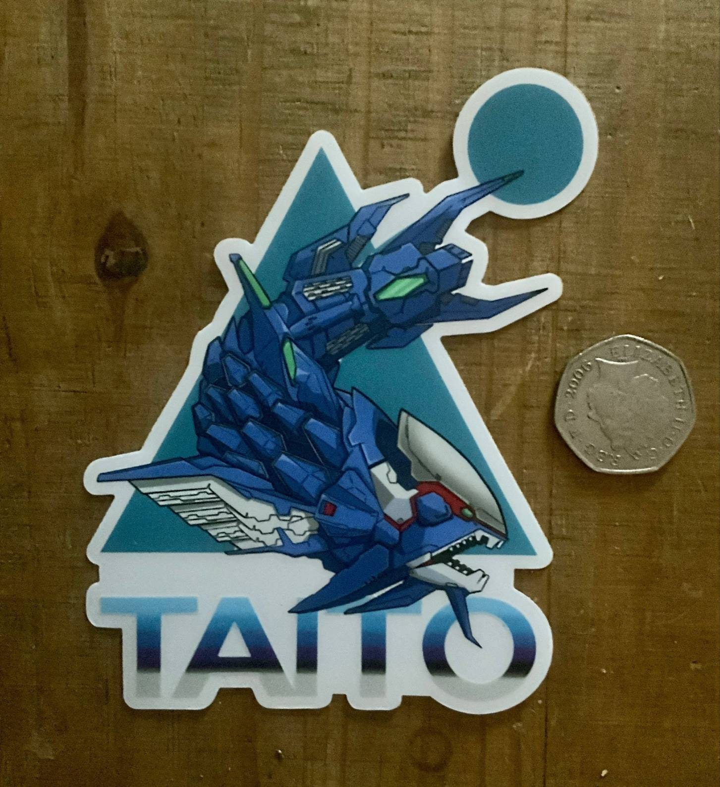 Taito Darius Tribute Sticker - Etsy