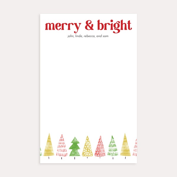 Christmas Notepads - Etsy