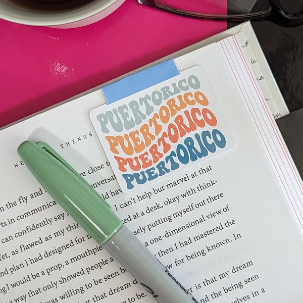 Puerto Rico Bookmark - Etsy