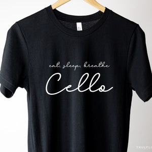 Cello T Shirt - Cello Teacher Gift Present - Cellist Men & Women Unisex ...