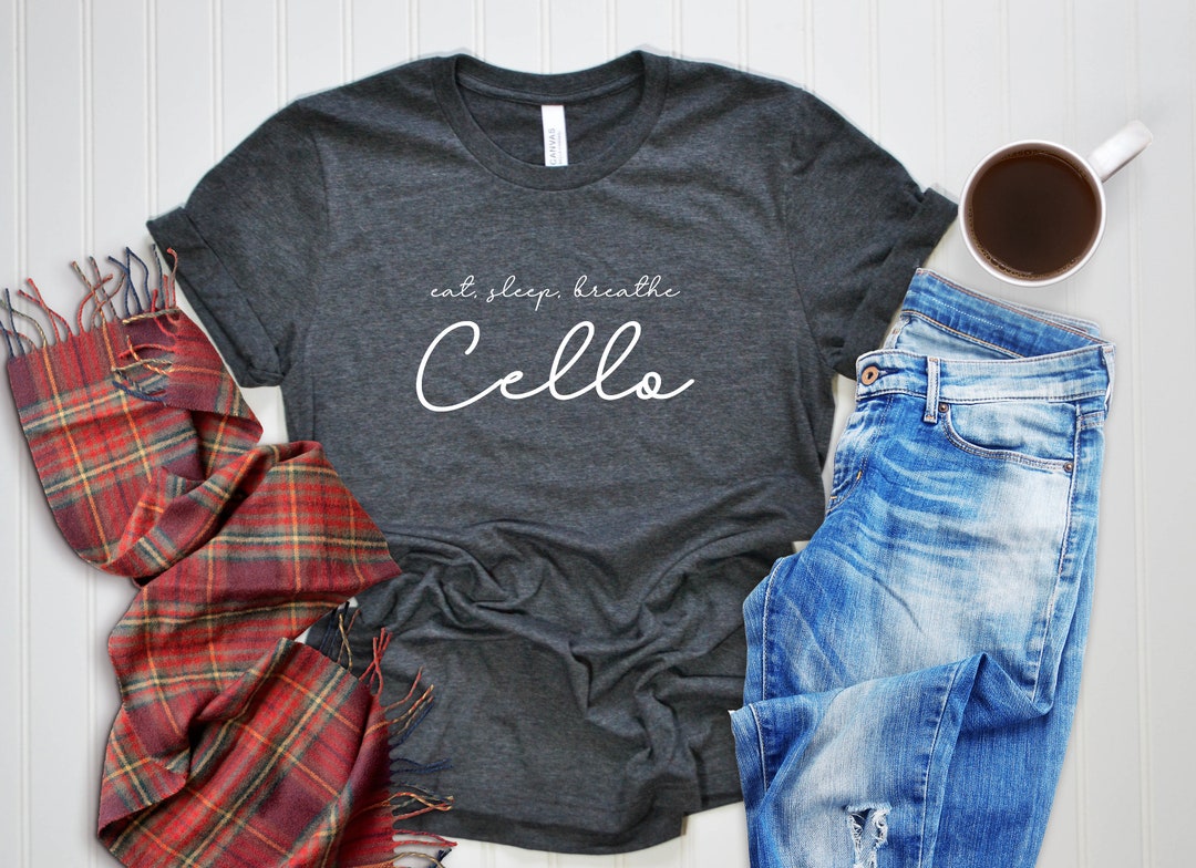 Cello T Shirt Cello Teacher Gift Present Cellist Men & - Etsy