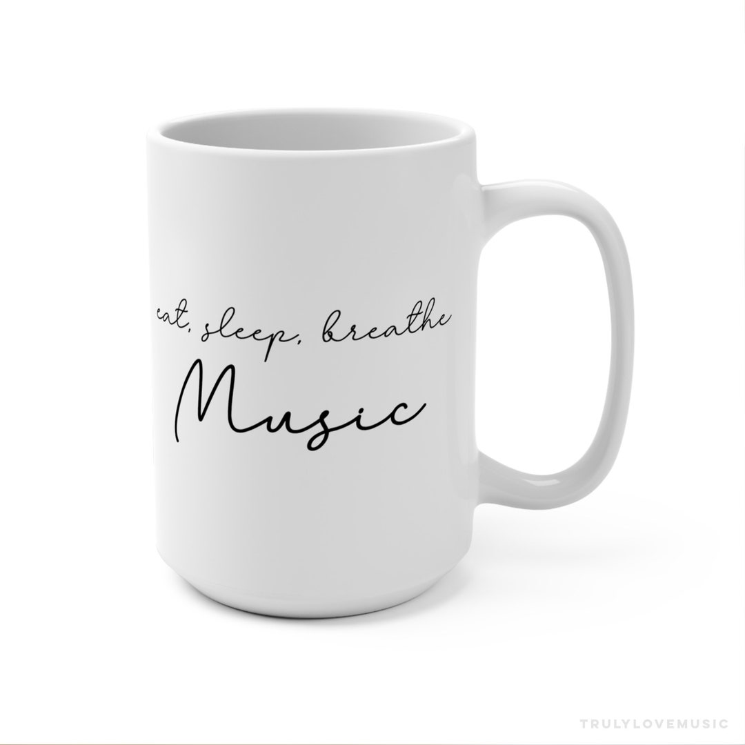 Music Mug - Funny Music Gift for Him Her Men Women Musician Teacher ...
