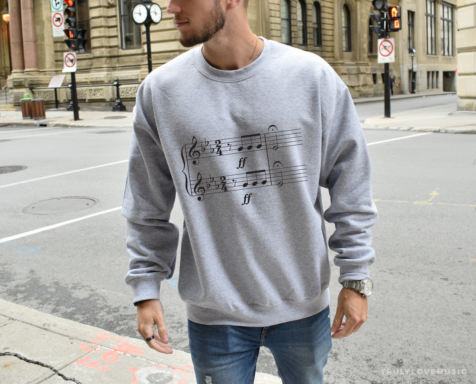 Beethoven Sweatshirt Music Gift Sweater for Classical Music Lover ...