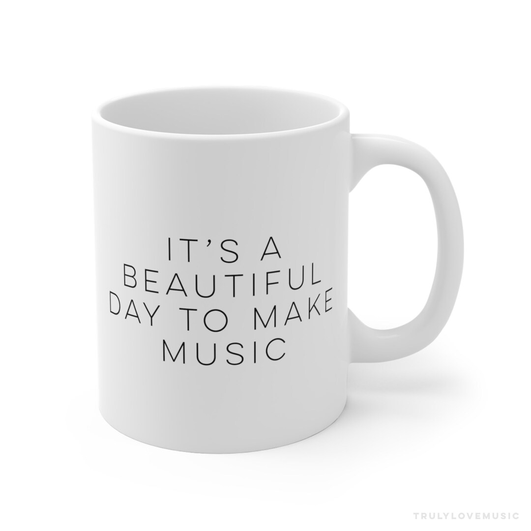 Music Mug - Music Gift for Him Her Men Women Teacher - Musician Gift ...