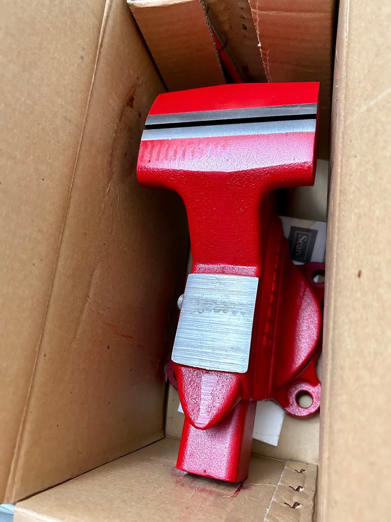 MADE in USA. Vintage CRAFTSMAN Heavy Duty 4 1/2" Swivel Vise in ...