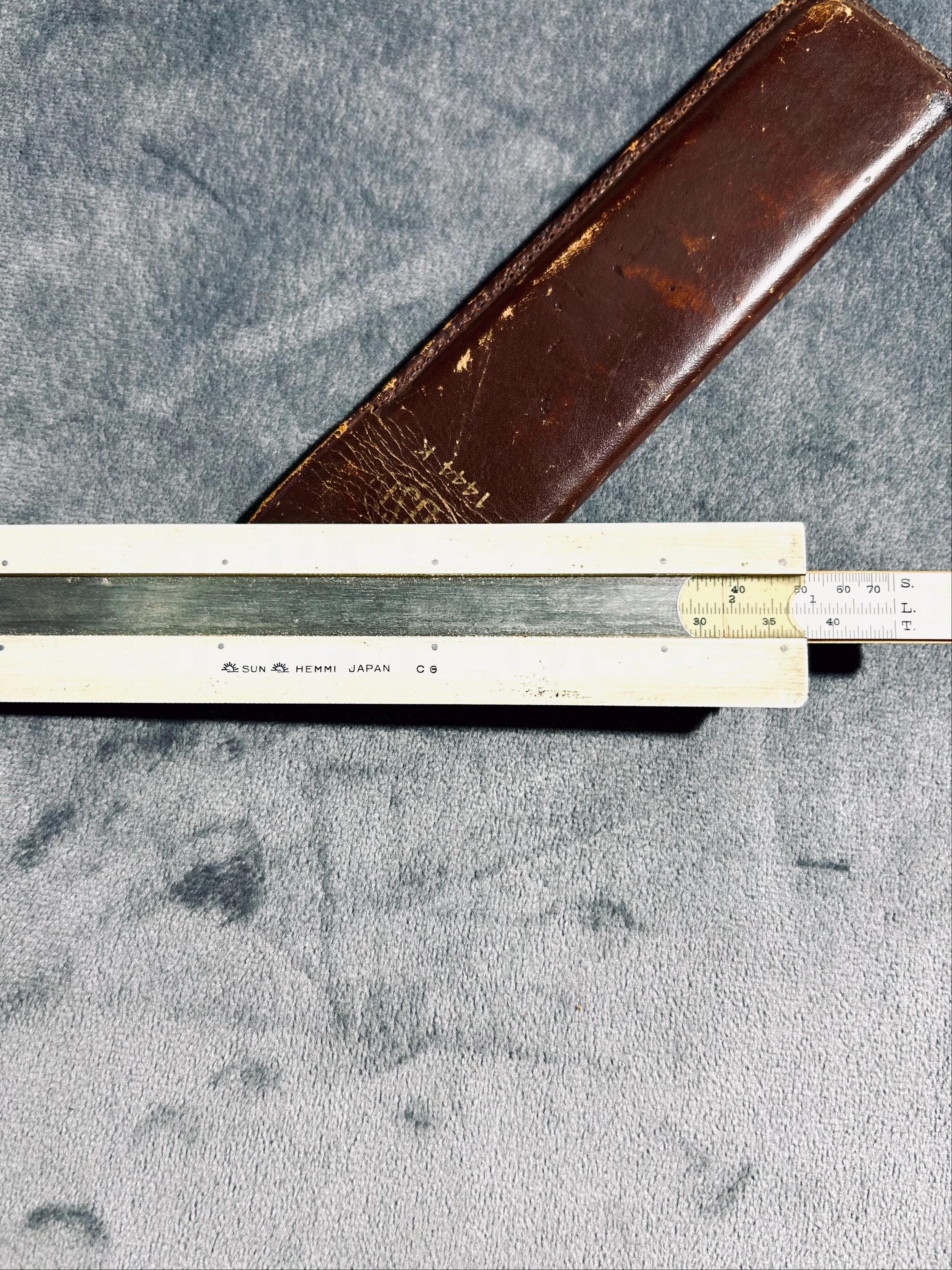 MADE in JAPAN. Vintage Slide-ruler. the Frederick Post Co. No 1444K. in ...