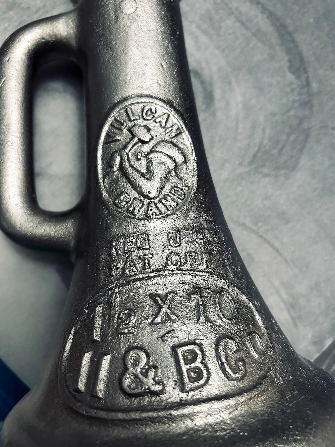 MADE in USA. Vintage VULCAN Brand. House Barn Screw Jack. 13" H. Reg. U ...