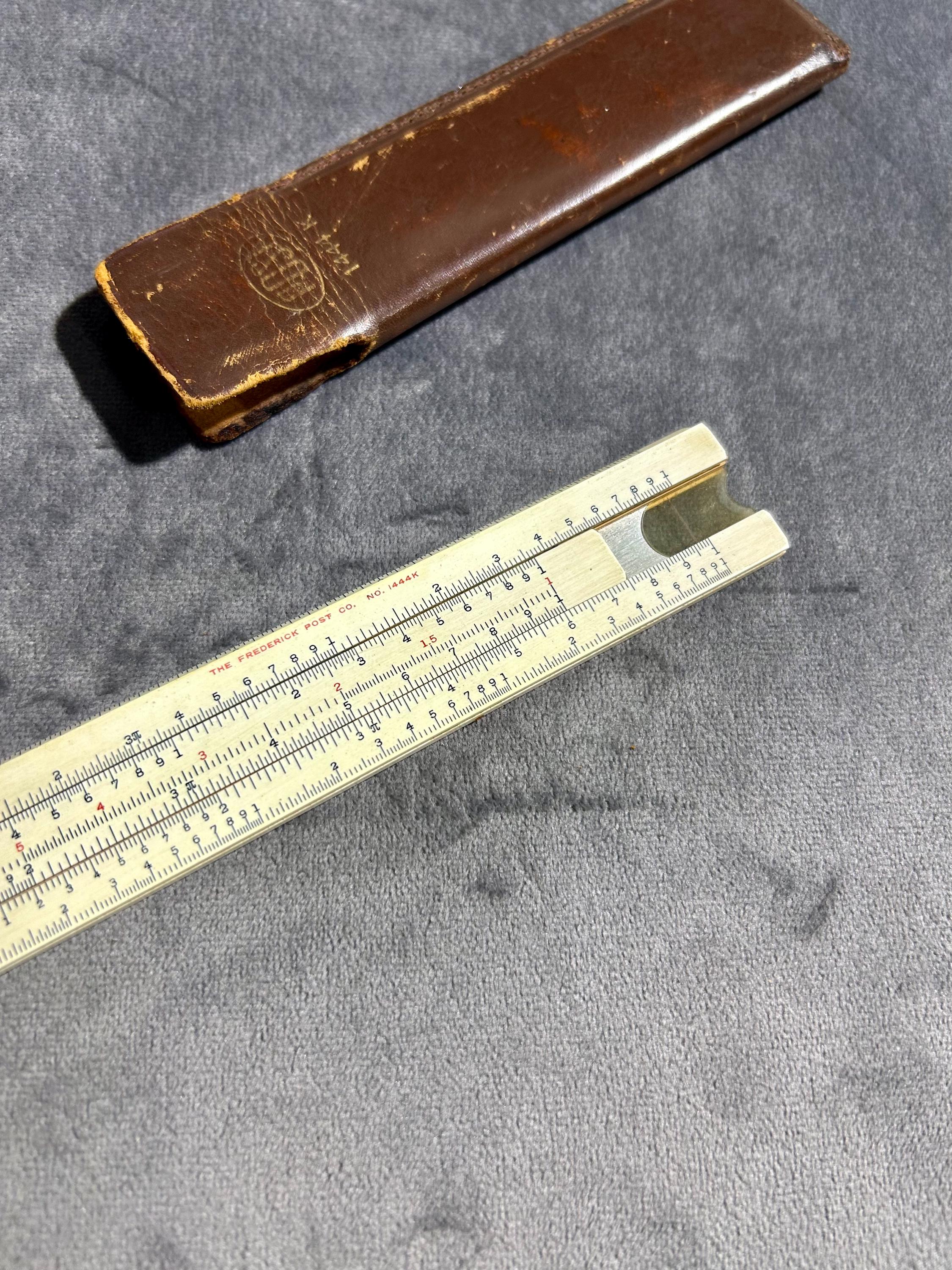 MADE in JAPAN. Vintage Slide-ruler. the Frederick Post Co. No 1444K. in ...