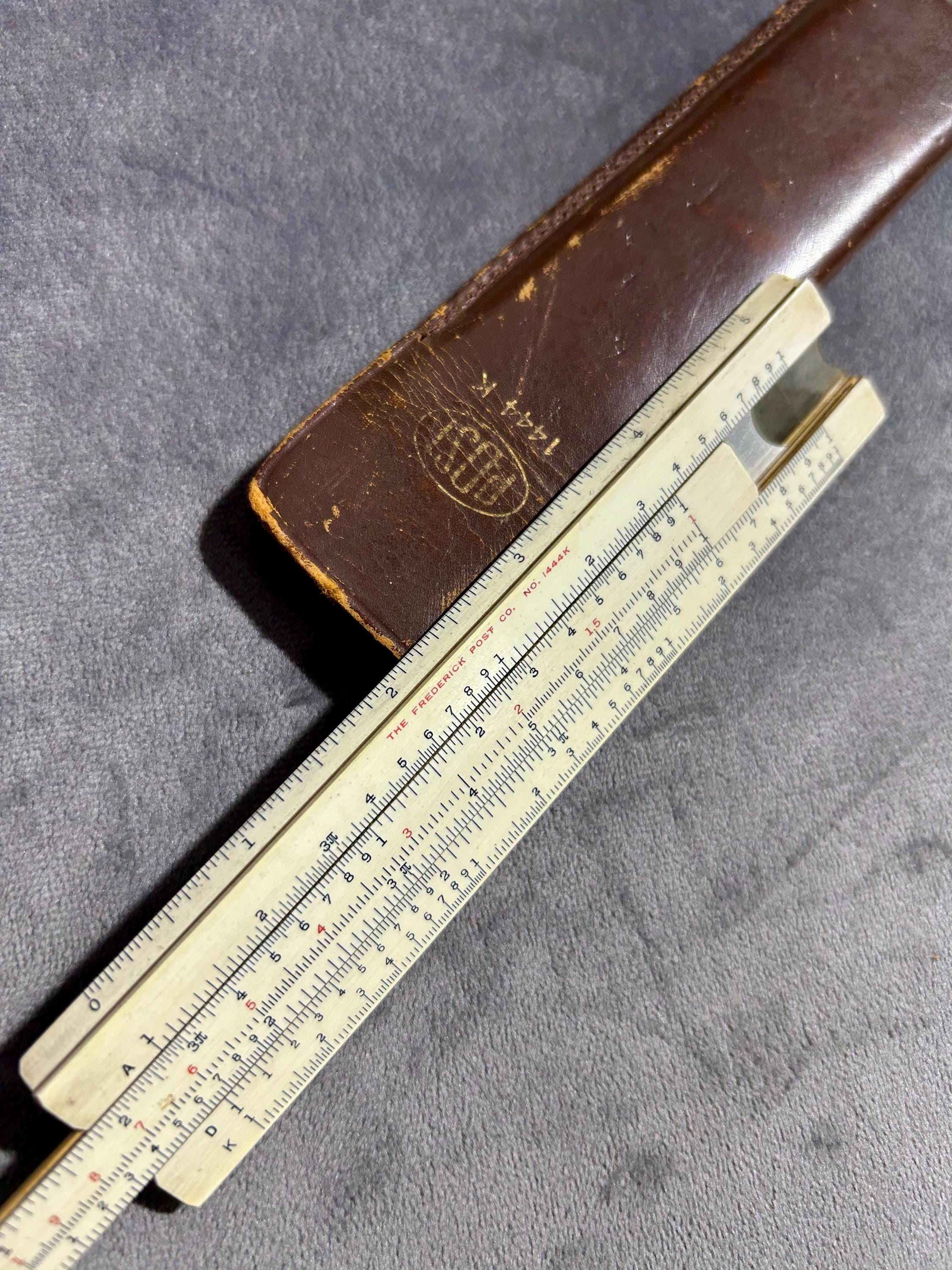 MADE in JAPAN. Vintage Slide-ruler. the Frederick Post Co. No 1444K. in ...