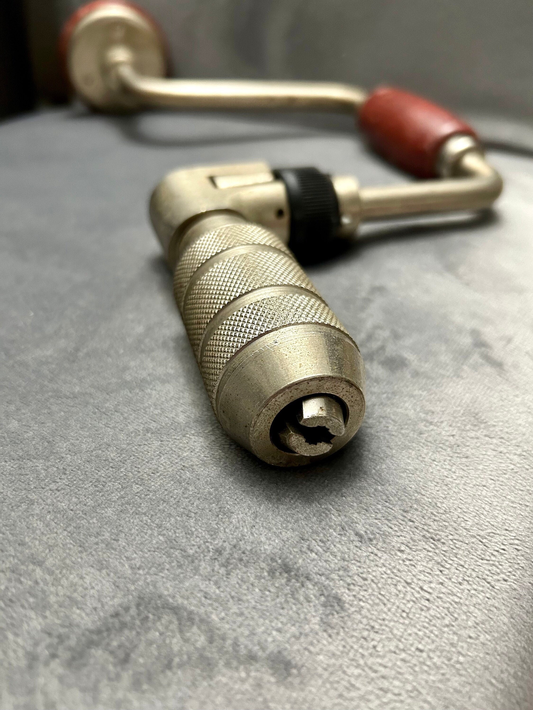 MADE in USA. Vintage CRAFTSMAN 4240 Hand Drill 10 F. 15 Long. Solid ...