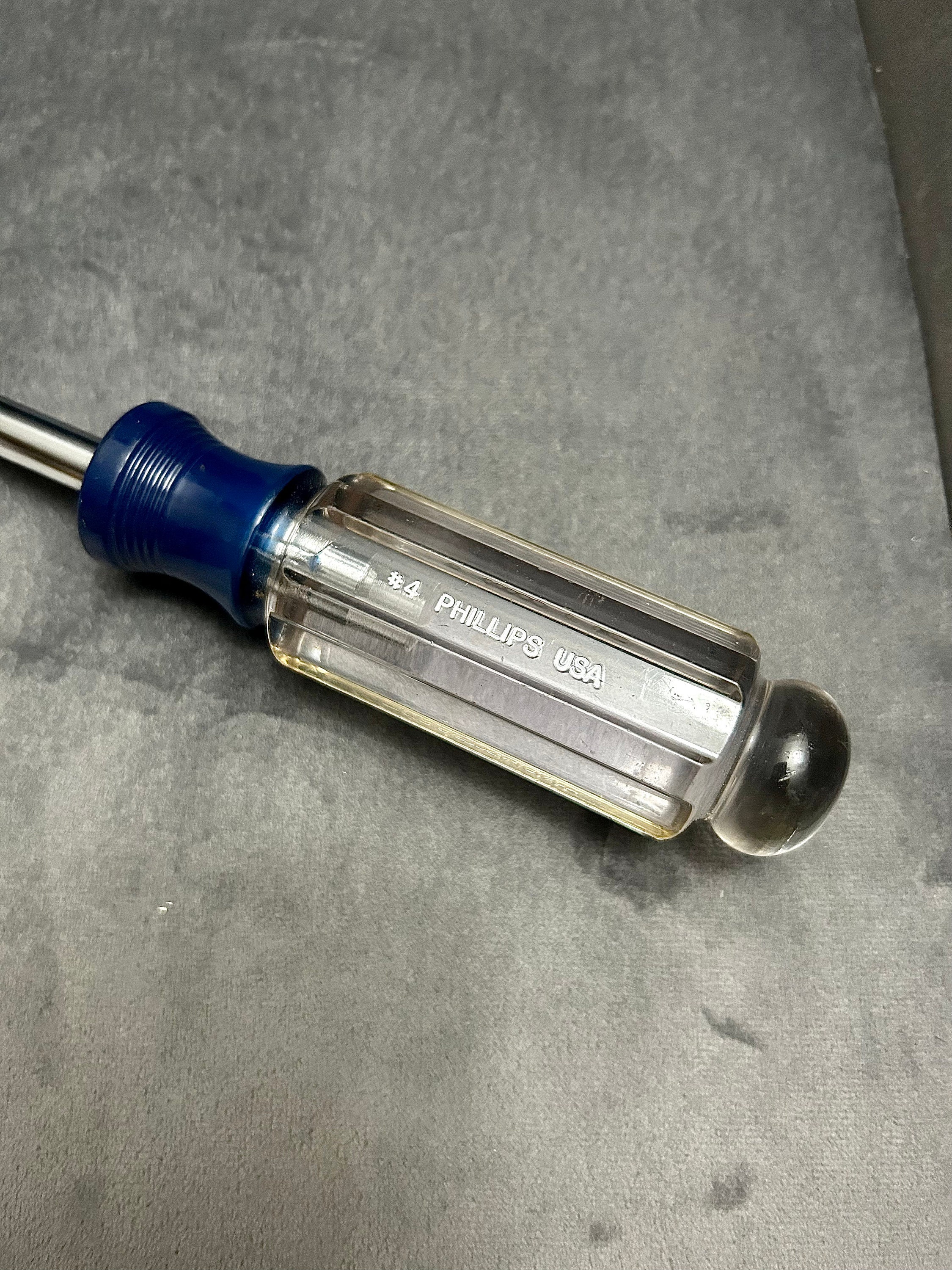 MADE in USA. Vintage CRAFTSMAN Screwdriver #4 Phillips. 41298 + W F. 9 ...