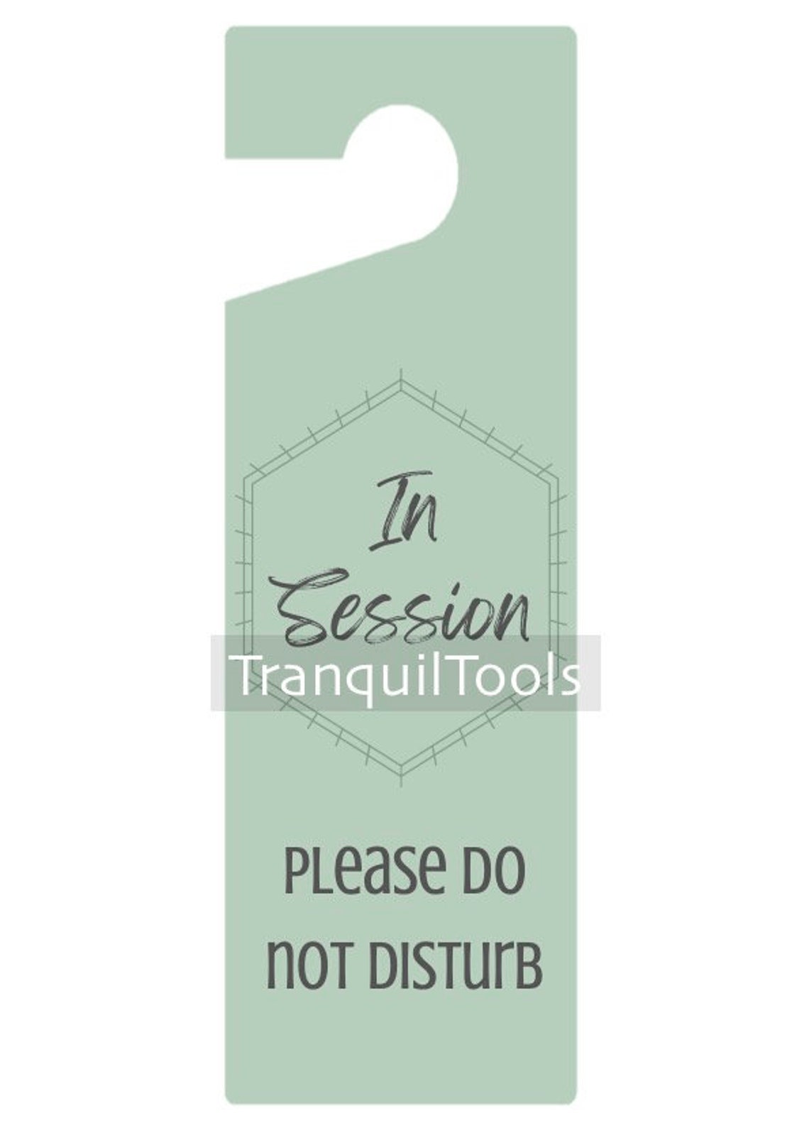 Printable in Session Sign for Therapist or Counselor, in Session Door ...