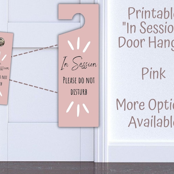 In Session Sign - Etsy