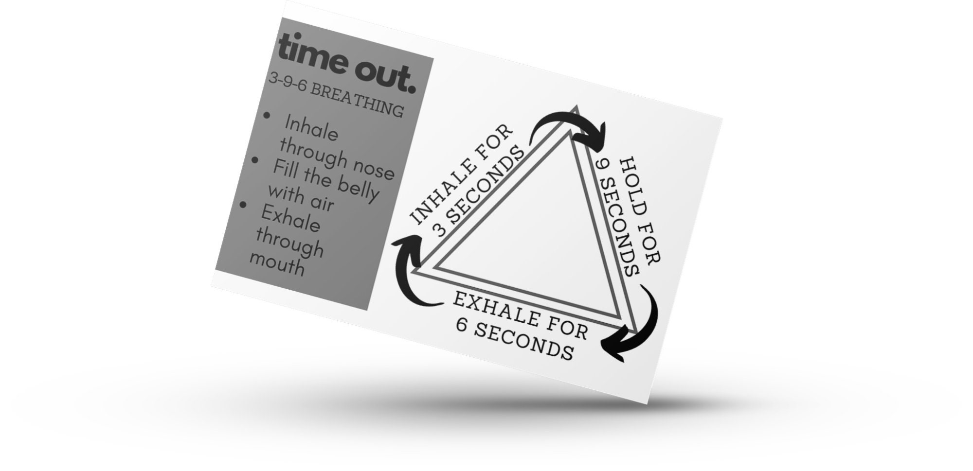 Printable Anger Management Coping Card for Adults, Wallet Sized Anger ...