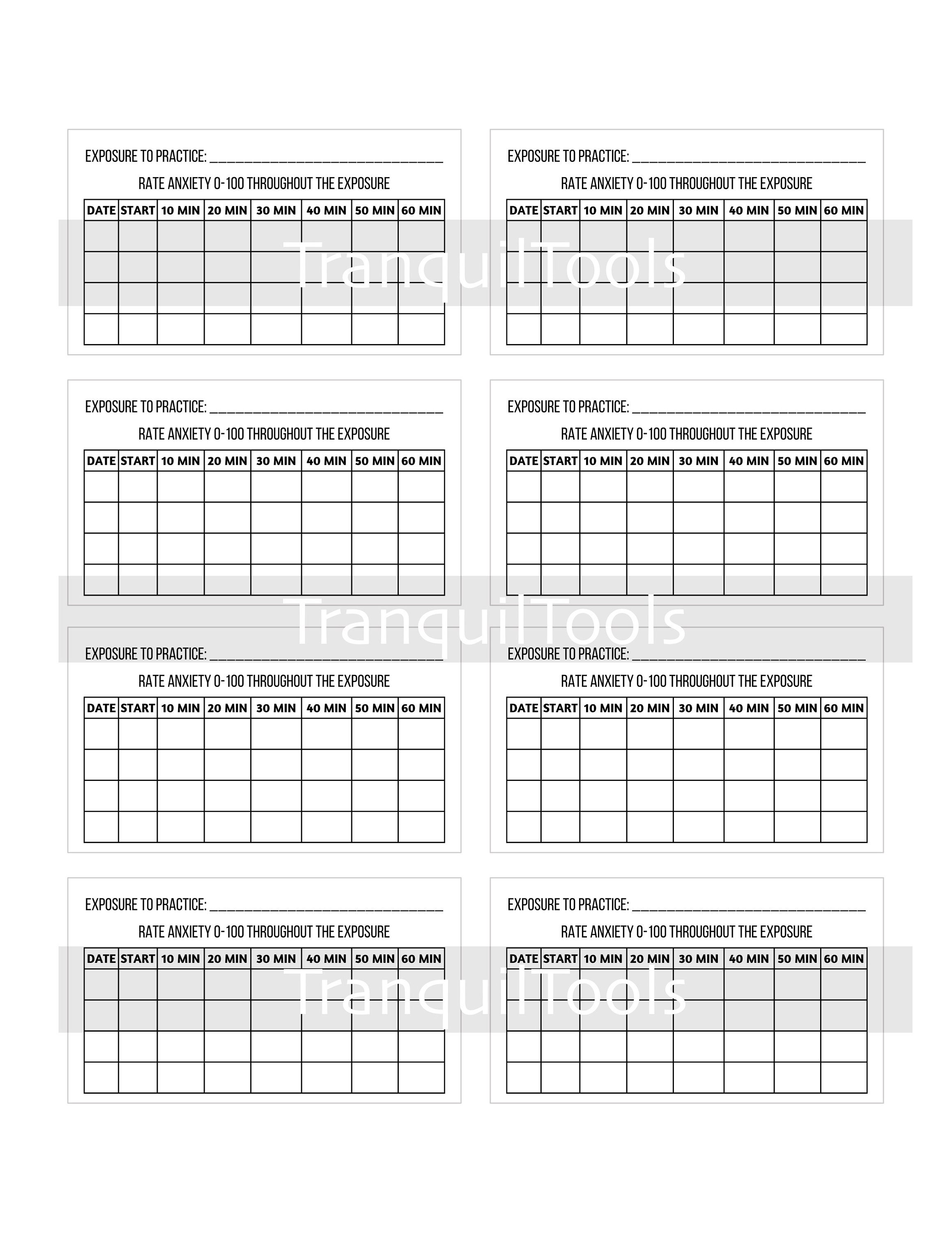 Printable OCD Coping Skills Card - Wallet Sized - Obsessive Compulsive ...