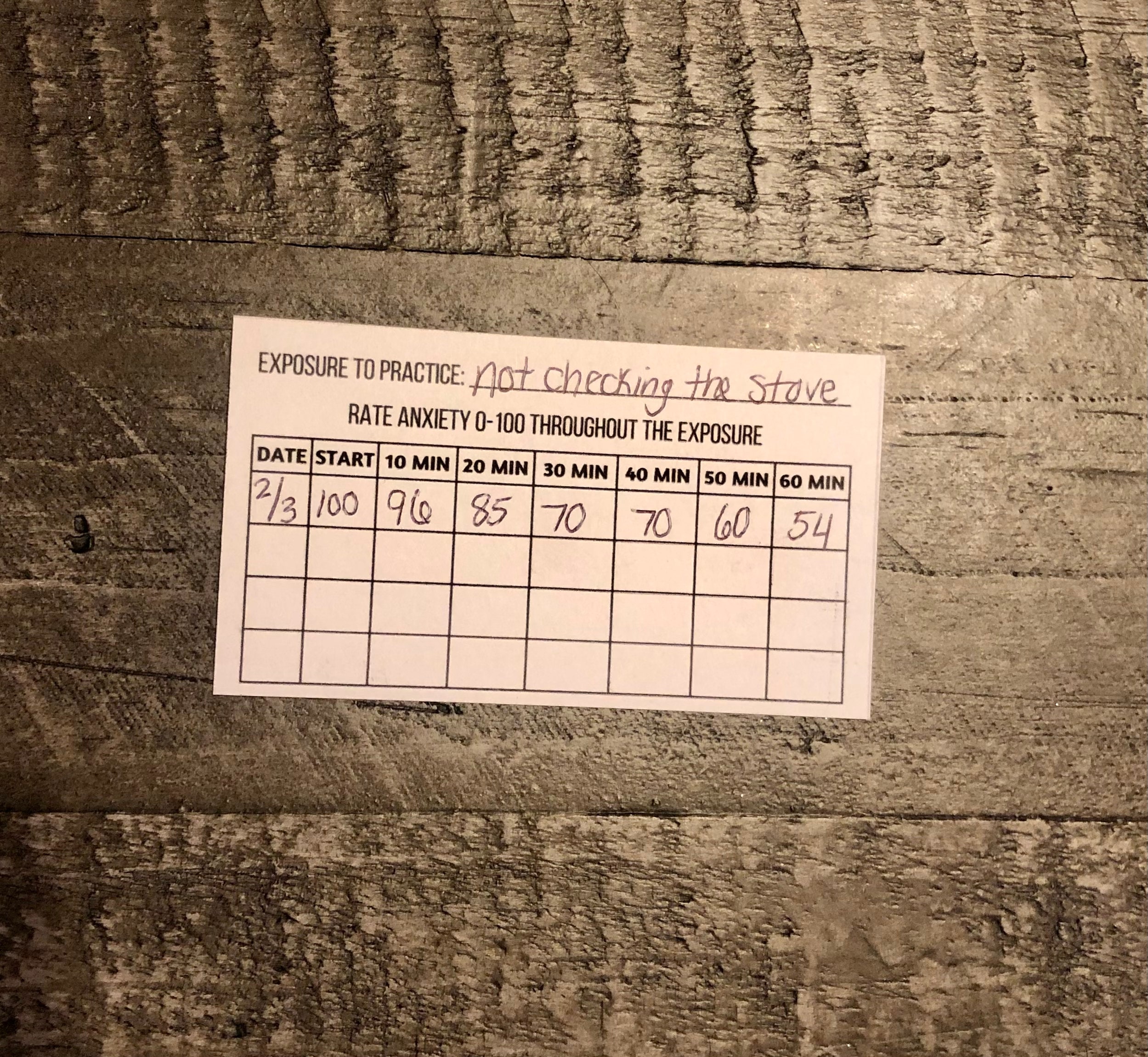 Printable OCD Coping Skills Card - Wallet Sized - Obsessive Compulsive ...