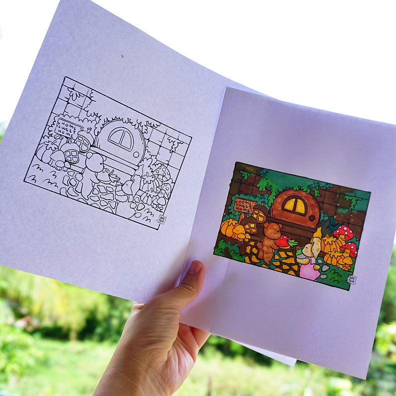 Adult Coloring Pages | Printable | Coloring Activities - Etsy