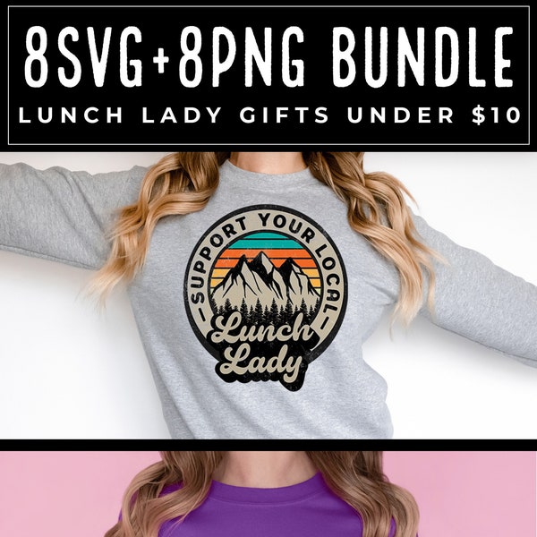 Lunch Lady Svg - Etsy
