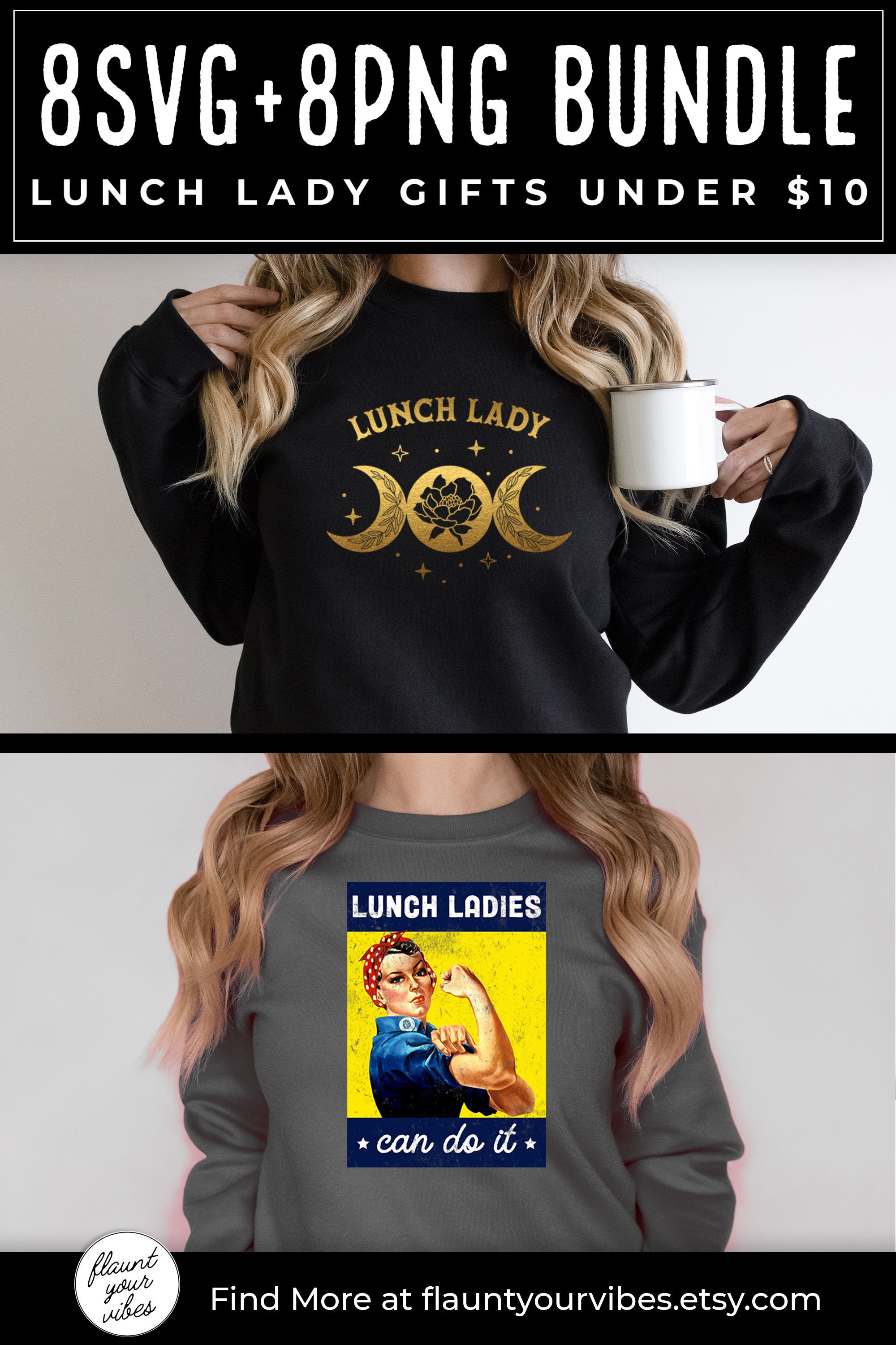 Lunch Lady SVG Lunch Lady PNG PNG for Sublimation 16 Designs - Etsy